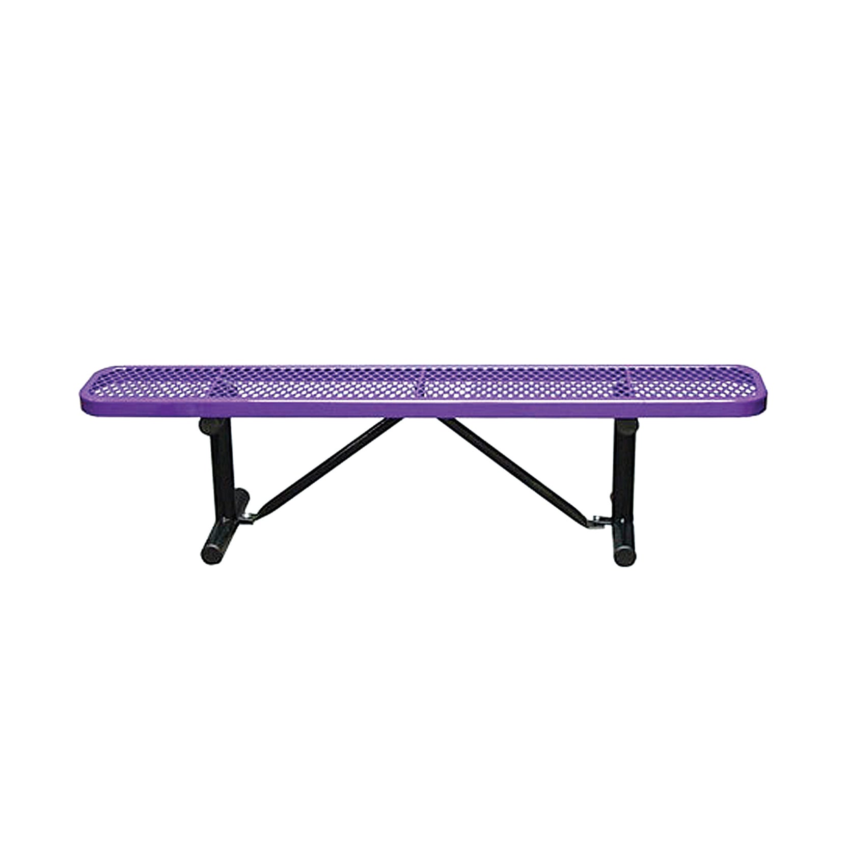 Expanded Metal Backless Bench – vertexfurniturellc